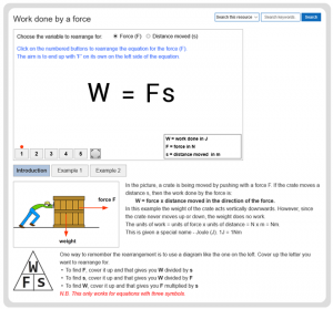 Physics Equations for GCSE – Focus Educational Software