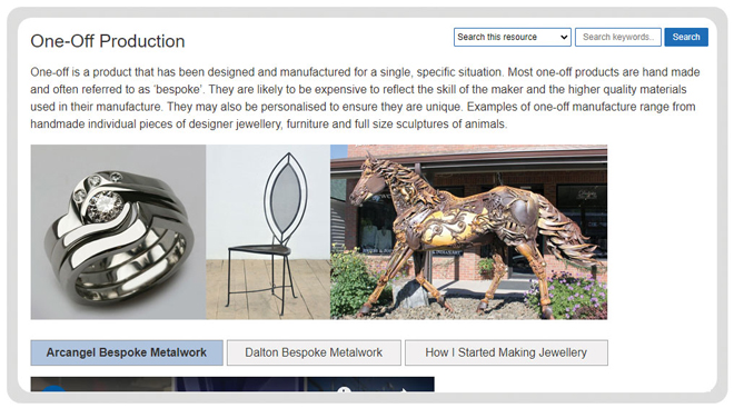 Metal Based Materials – Focus Educational Software
