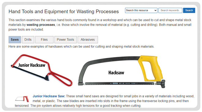 Metal Based Materials – Focus Educational Software