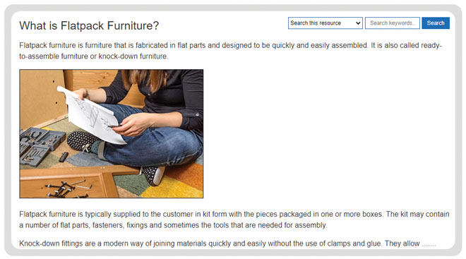 Focus on Flatpack and KD Fittings – Focus Educational Software